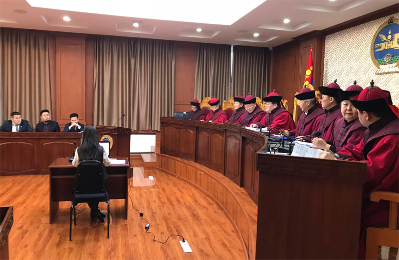 Монгол Улсын Үндсэн хуульд заасан хууль дээдлэх зарчмыг зөрчсөн гэж Цэц